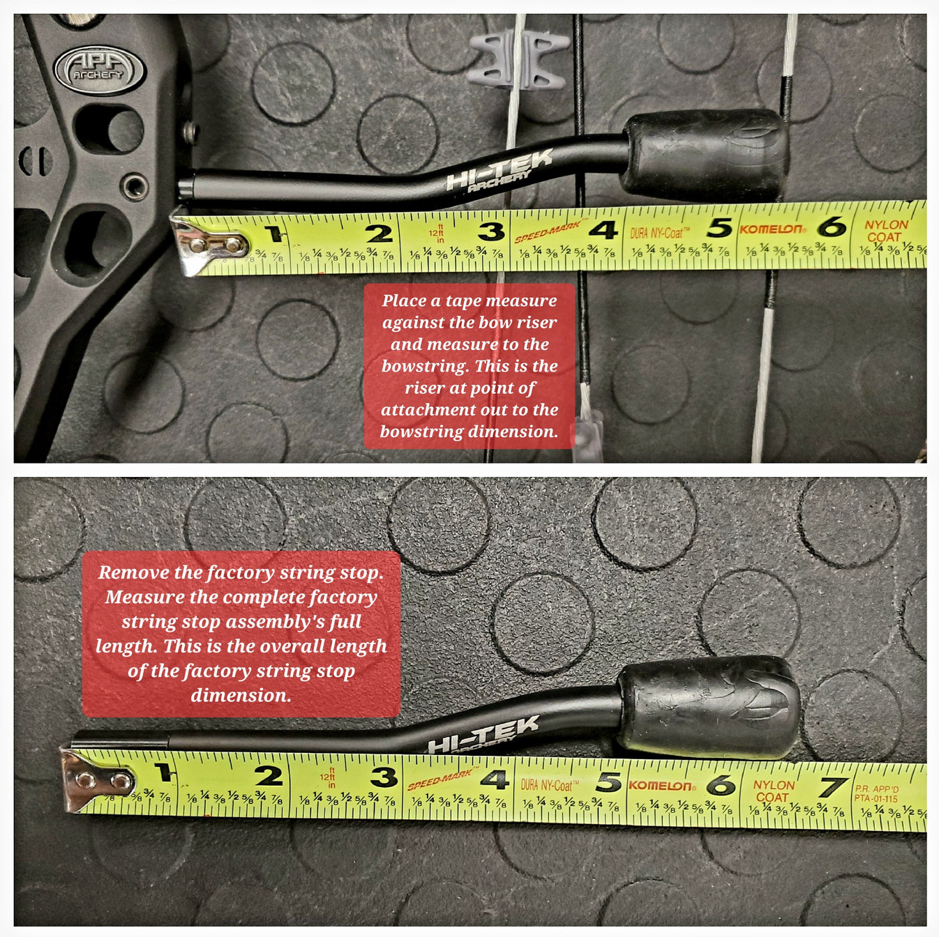 SANDTRAP PRO EDITION STRING STOP – Hi Tek Archery